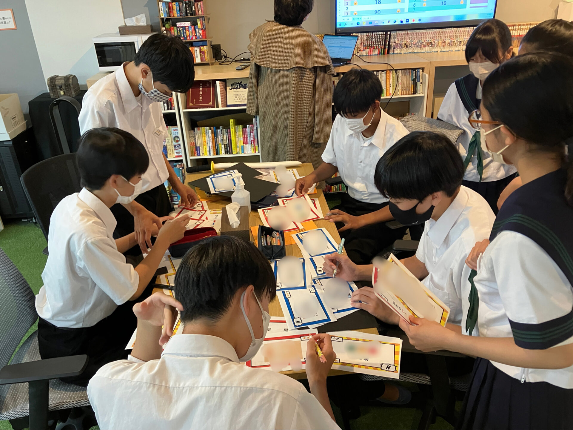 中学生の企業訪問学習を受け入れました（つくばみらい市立伊奈中学校2年生） | チームビルディング研修・社内イベントの株式会社IKUSA（イクサ）｜年間1000件超のイベント研修実績
