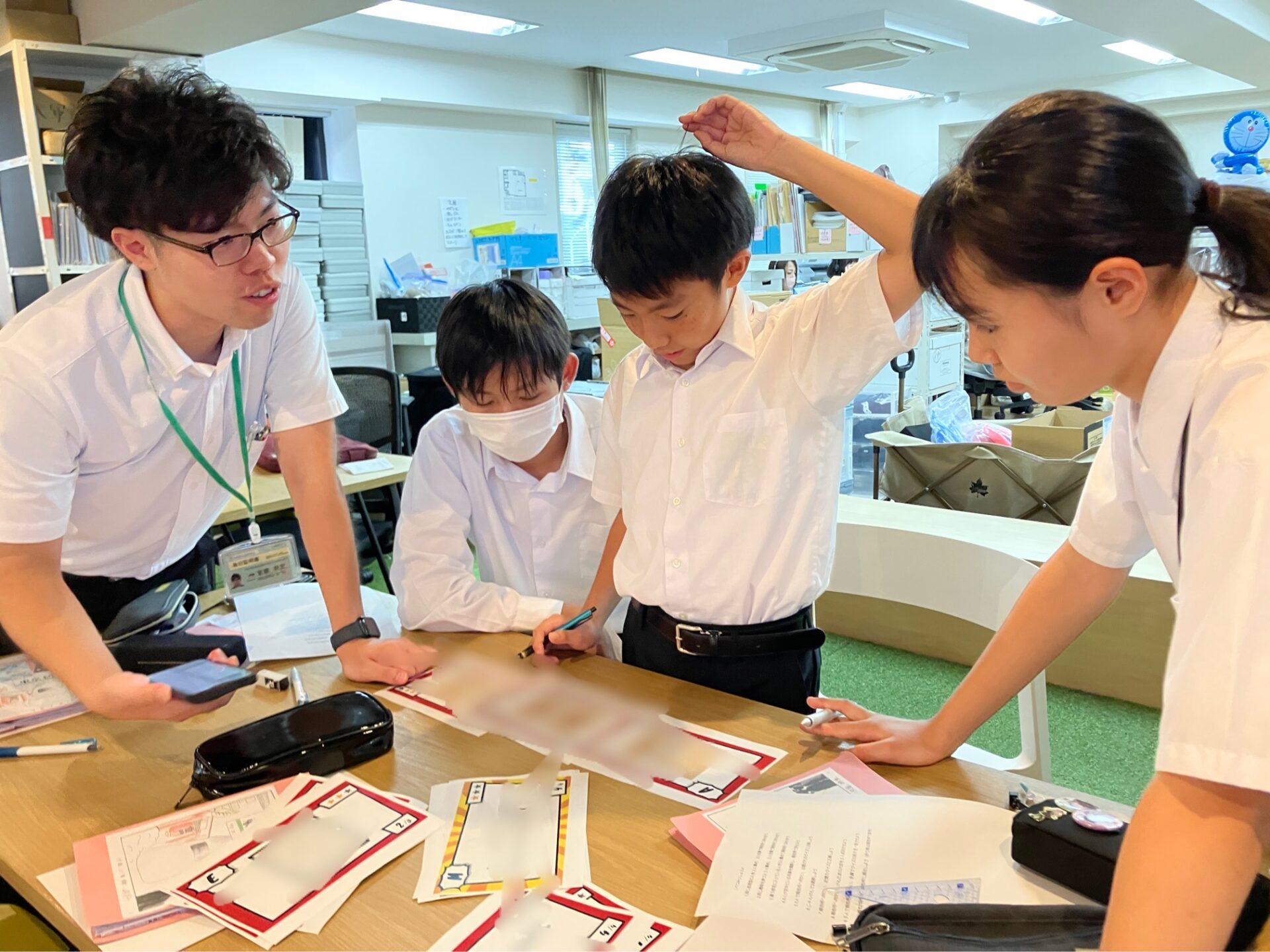 中学生の企業訪問学習を受け入れました（大垣市立西中学校3年生） | チームビルディング研修・社内イベントの株式会社IKUSA（イクサ）｜年間1000件超のイベント研修実績
